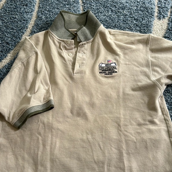Cotton Deluxe | Shirts | Mens Uss Arizona Memorial Polo | Poshmark